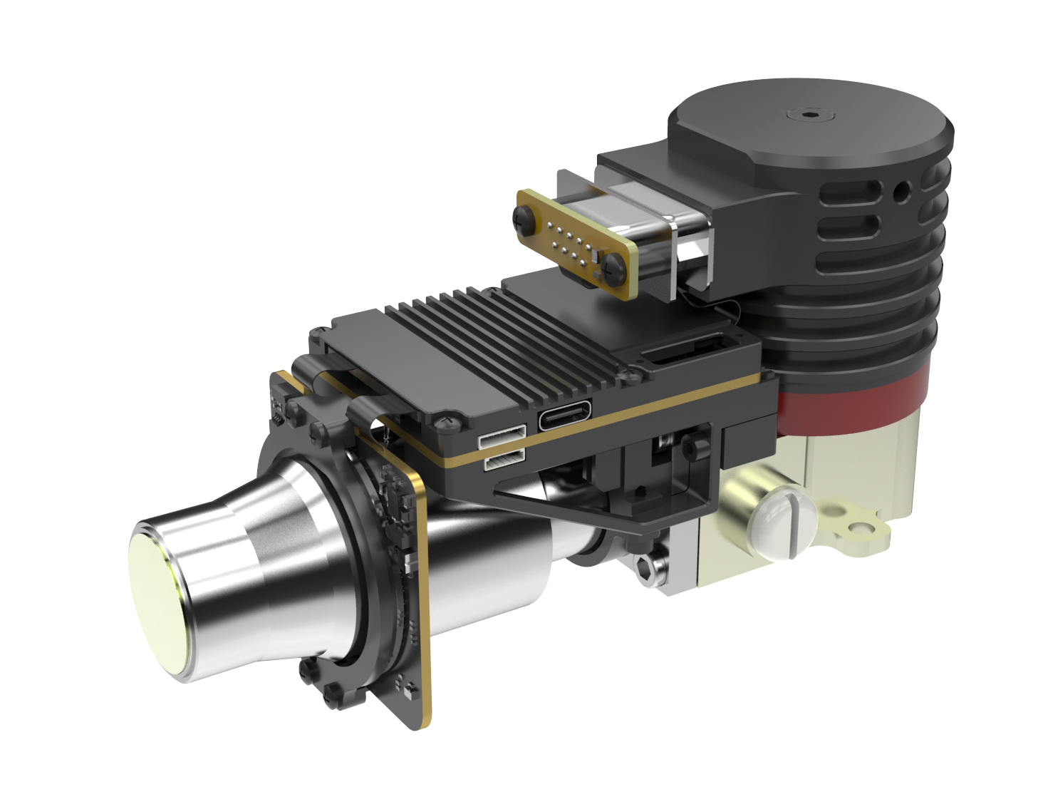 320x256 30μm Cooled Infrared Camera Core for Gas Leakage